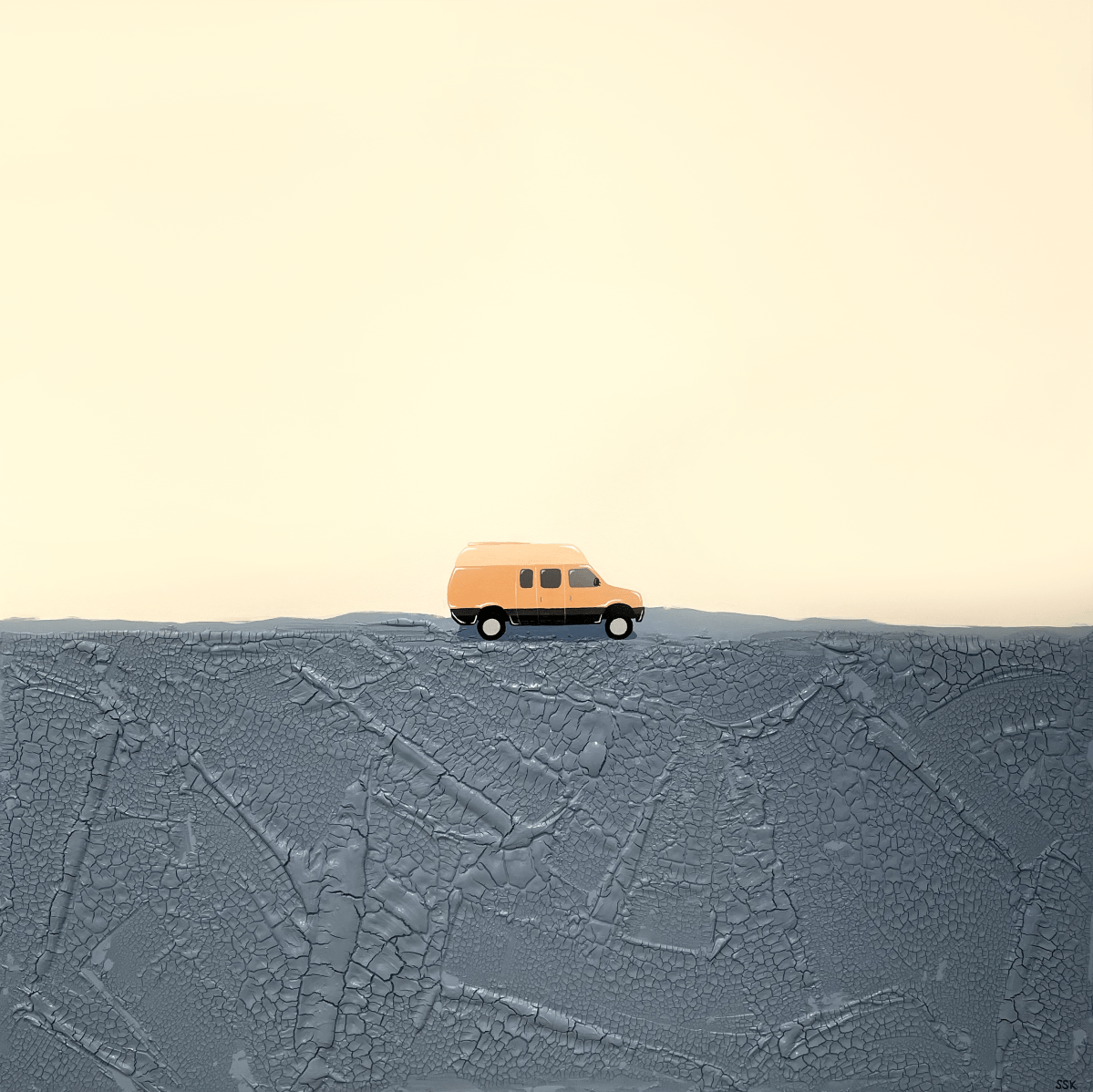 PAINTED YELLOW LINES – SSK STUDIO